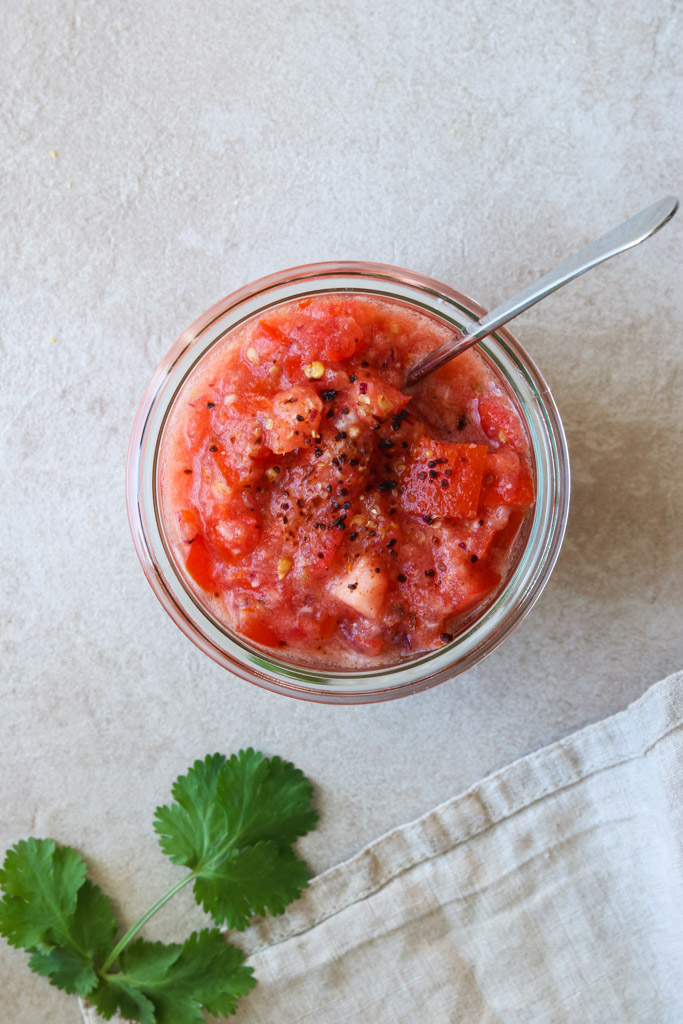 Tomatsalsa - Opskrift på mexicansk salsa med tomat